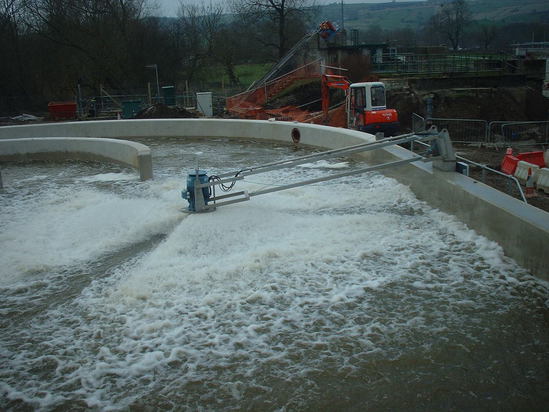 Aerators increase DO levels for oxidation ditch | SFA enviro | ESI ...