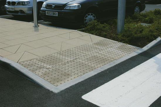 Blister concrete tactile paving | Marshalls | ESI External Works