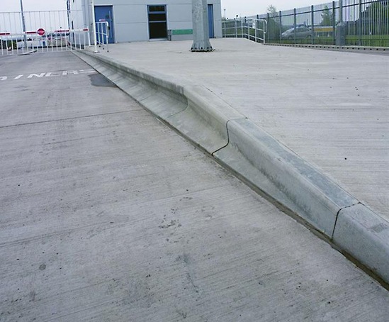 Titan high-containment concrete kerb | Marshalls | ESI External Works