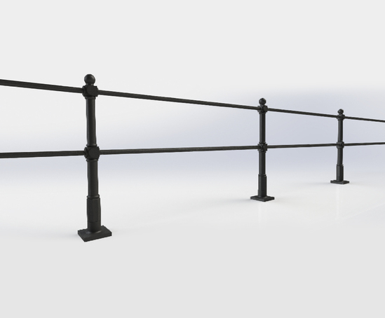 ASF Buckingham cast iron post | Architectural Street Furnishings | ESI ...