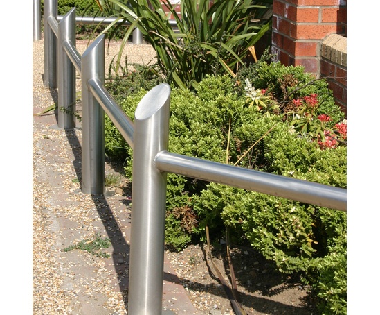 ASF protective post and rail systems | Architectural Street Furnishings | ESI External Works