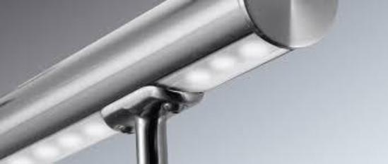 ASF LED illuminated post and rail | Architectural Street Furnishings ...