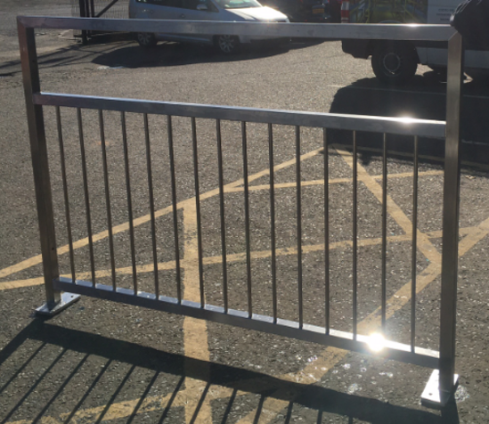 ASF stainless steel pedestrian guardrail | Architectural Street ...