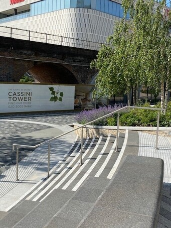 Bespoke step units and illuminated handrails - London | Architectural ...