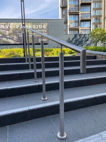 Bespoke step units and illuminated handrails - London | Architectural ...