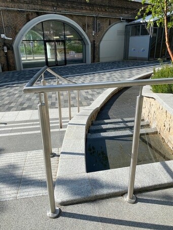 Bespoke step units and illuminated handrails - London | Architectural ...