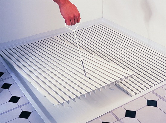 Neatdek 3 level access shower grilles | Neaco | ESI Interior Design