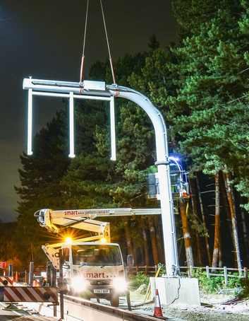 Cantilever gantries | Nusteel Structures | ESI External Works