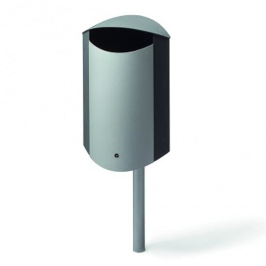 TD PORTELINO 50 post-mounted bin with ashtray | ESE World | ESI ...