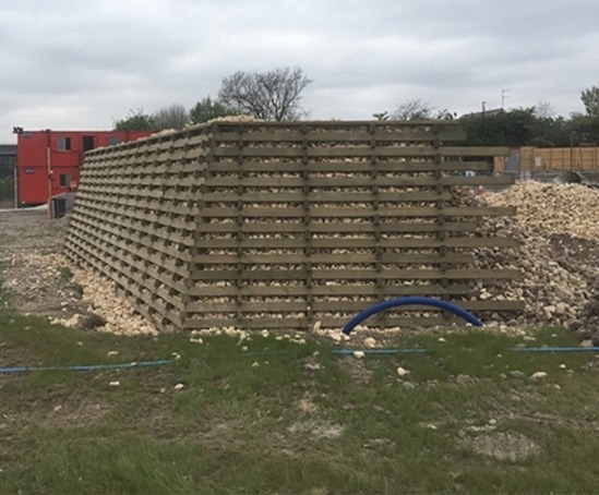 Permacrib retaining wall - new retail site, Sheffield | Phi Group | ESI ...