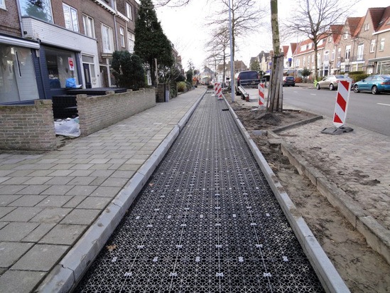 ArborRaft geocellular tree root protection system | Polypipe Civils ...