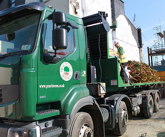 Transplanting large trees by crane into small gardens | Practicality ...