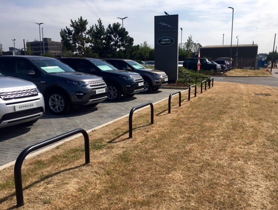 Perimeter protection for Jaguar Land Rover dealership | AUTOPA | ESI ...