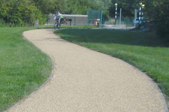 New cycleway, Hermitage Stream, Hampshire | Road Maintenance Services ...