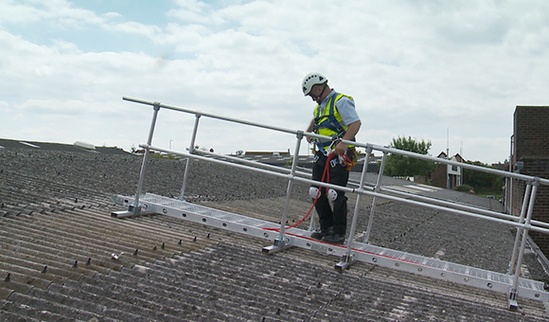 Fragile Roof Access Board-Walk | Safesite | ESI Building Design