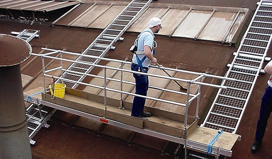 Fragile Roof Access Roof-Walk | Safesite | ESI Building Design