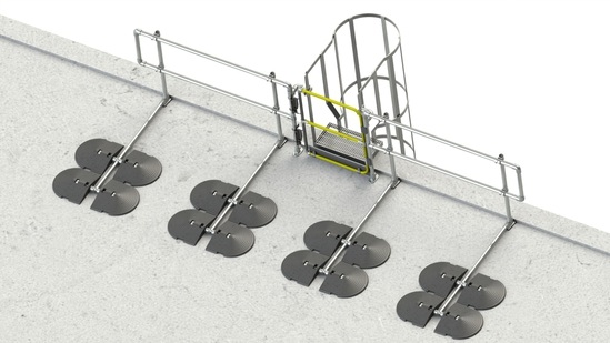 Safesite launches safety gates for ladders | Safesite | ESI Building Design