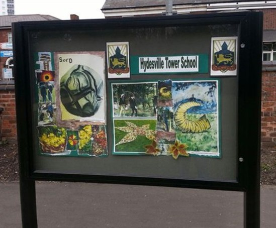 Aluminium display cases | Shelley Signs | ESI External Works