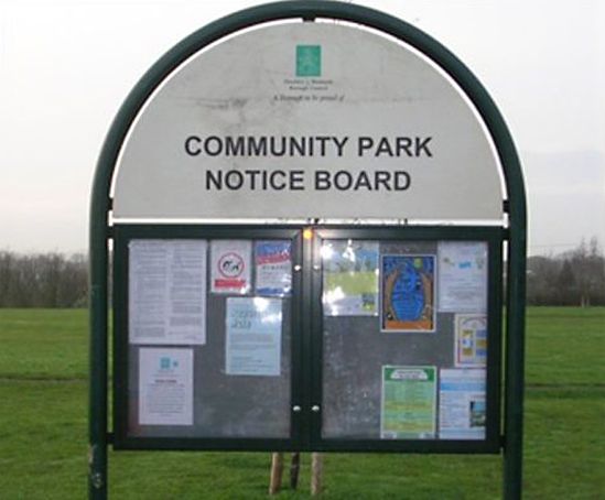 Aluminium display cases | Shelley Signs | ESI External Works