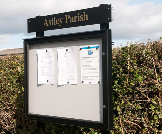 Aluminium display cases | Shelley Signs | ESI External Works