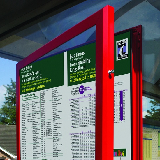Avenue outdoor poster display cases | Signscape and Signconex | ESI ...