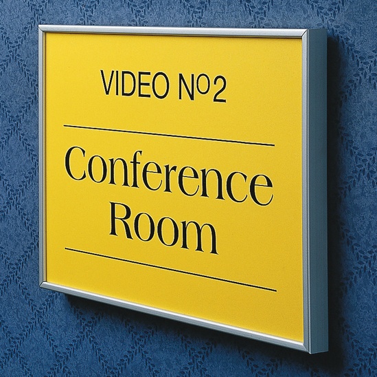 Stax interior modular sign system | Signscape and Signconex | ESI ...