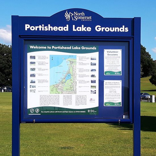 Varicase glazed, lockable external noticeboards | Signscape and ...