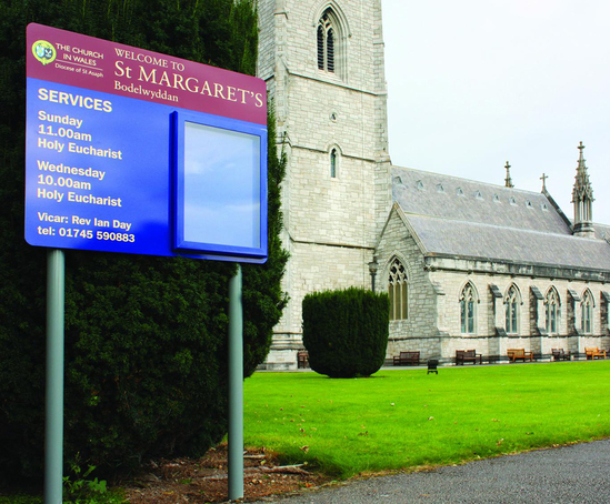 Avenue external sign panels | Signscape and Signconex | ESI External Works