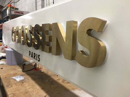 Bespoke lettering for signage | Signscape and Signconex | ESI External ...