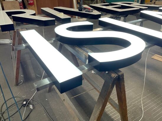 Bespoke lettering for signage | Signscape and Signconex | ESI External ...