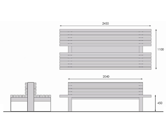 Wideboy concourse seating | Citysquared | ESI Interior Design