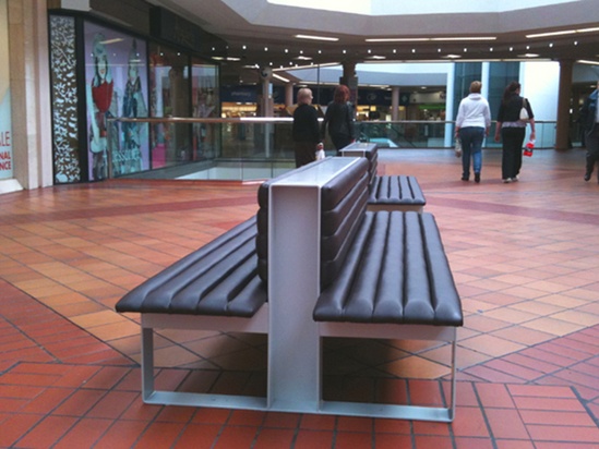 Wideboy concourse seating | Citysquared | ESI Interior Design