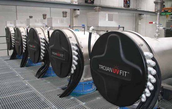 TrojanUVFit™ wastewater disinfection system | Trojan Technologies | ESI ...