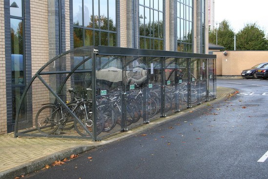 Kimmeridge single-sided cycle compound | NBB Outdoors | ESI External Works