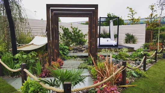 Silver for Asian-inspired garden at BBC Gardeners' World | Timotay ...