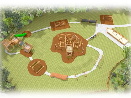 Denham Country Park playground | Timotay Playscapes | ESI External Works