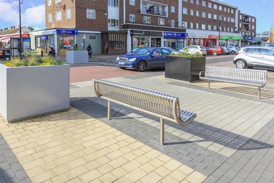 Block paving for public highway redevelopment - London | Tobermore ...
