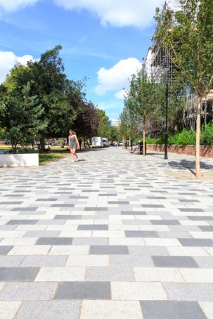 City Pave VS5 concrete block paving | Tobermore | ESI External Works