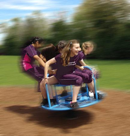 Playground Equipment Spinning Wheel