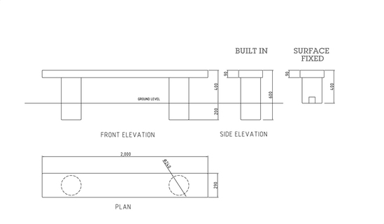 Type 7 hardwood bench | Woodscape | ESI External Works