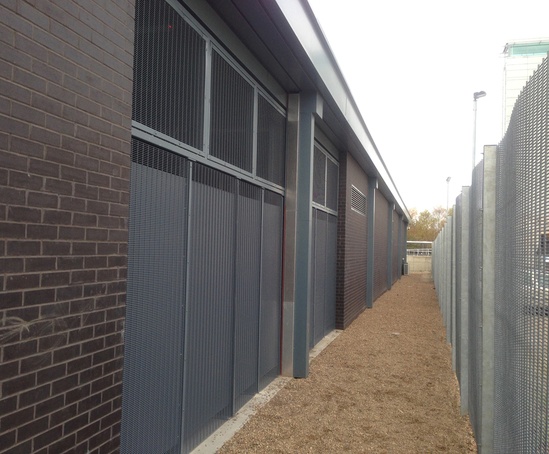 Perimeter and building security - Ipswich Police Station | Zaun | ESI ...