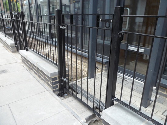 Metal railings and gates for Caspian Wharf development | Zaun | ESI ...