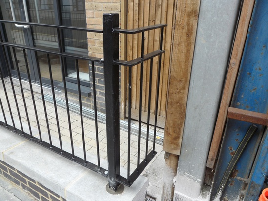 Bushberry metal railing system | Zaun | ESI External Works