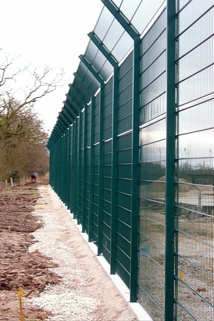 Fencing protects underground gas storage chambers | Zaun | ESI External ...