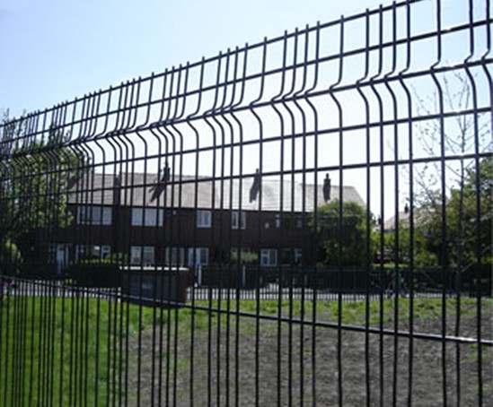 Optima medium security profiled rigid mesh fencing | Zaun | ESI ...