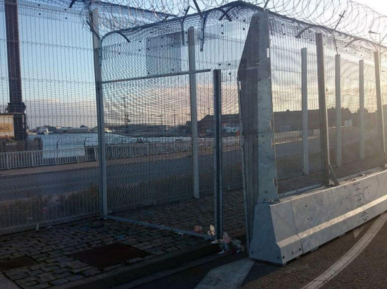 Border Security Fencing for busy European Port | Zaun | ESI External Works