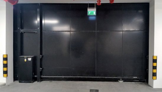 FB6 Garrison Ballistic Protection Gate | Avon Barrier | ESI External Works