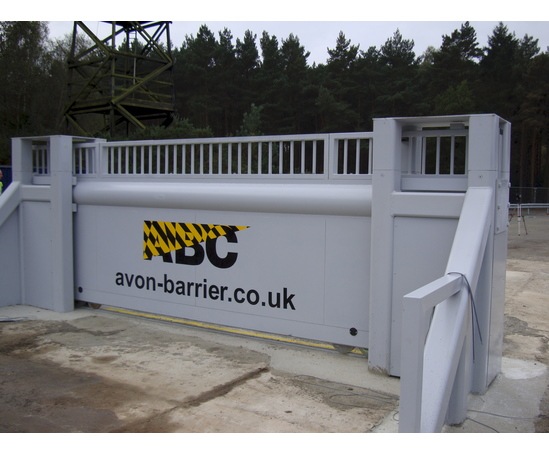 SG1500CR Armoured Vehicle Gate | Avon Barrier | ESI External Works