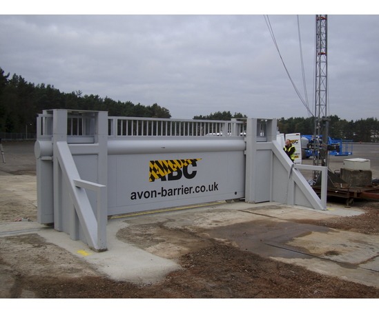 SG1500CR Armoured Vehicle Gate | Avon Barrier | ESI External Works