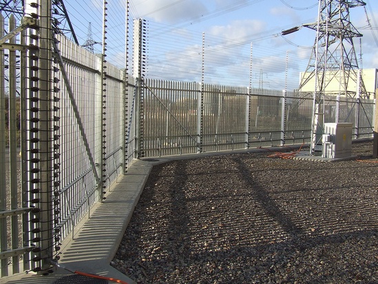 Fencing enhances boundary protection for National Grid | Barkers ...